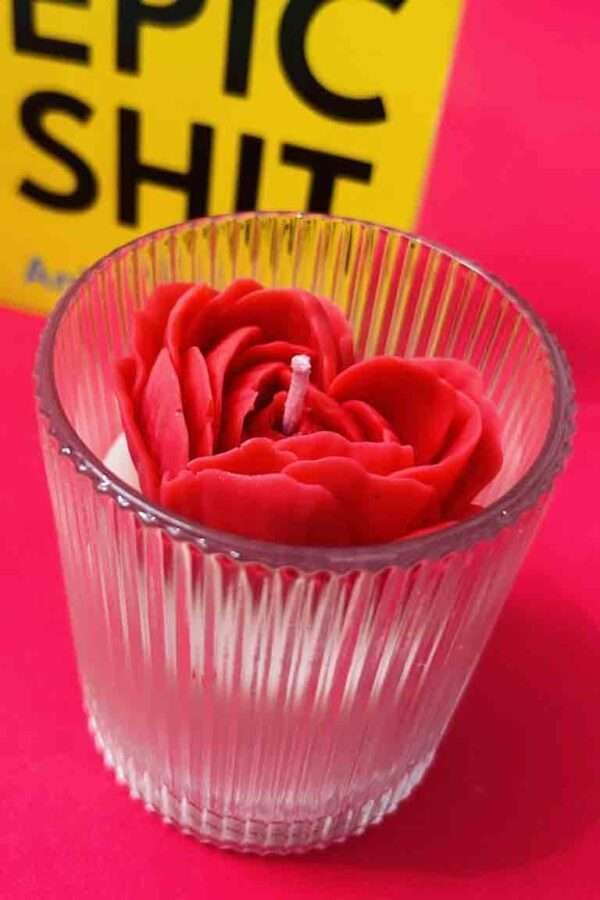 Heart -Shaped Candle in Glass – lumouracandles
